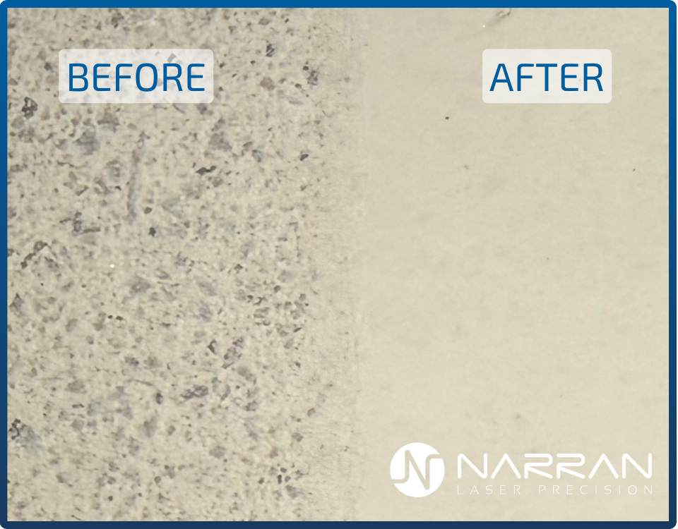 Laser ablation before ceramic coating – case study ROD 500 - Narran